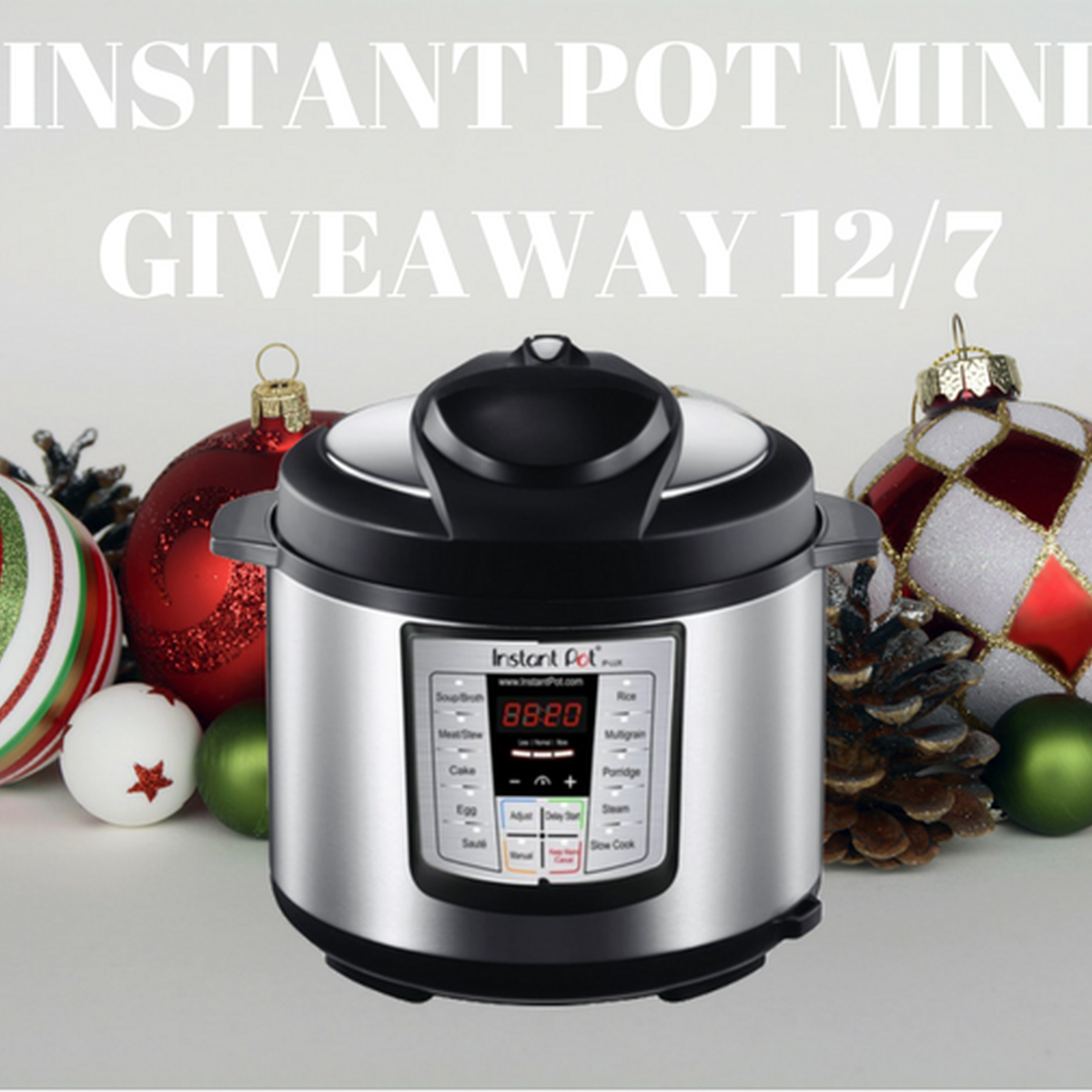 Do you want to win a free Instapot?